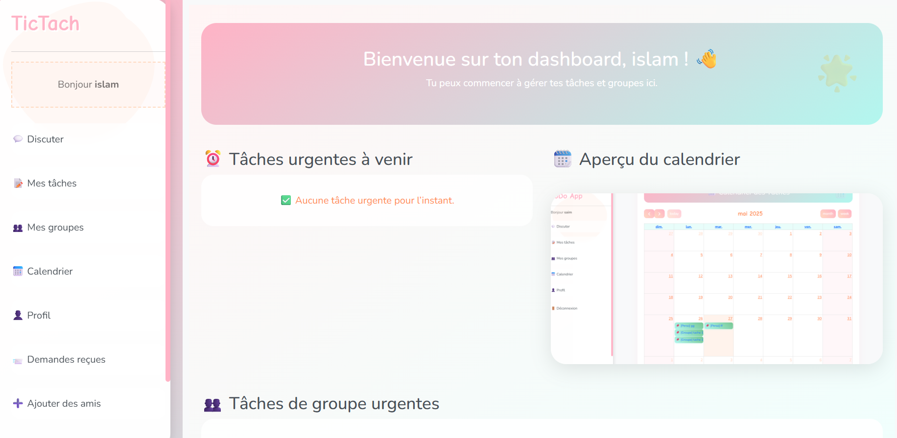 Islam Chaachaa - Portfolio Développeur